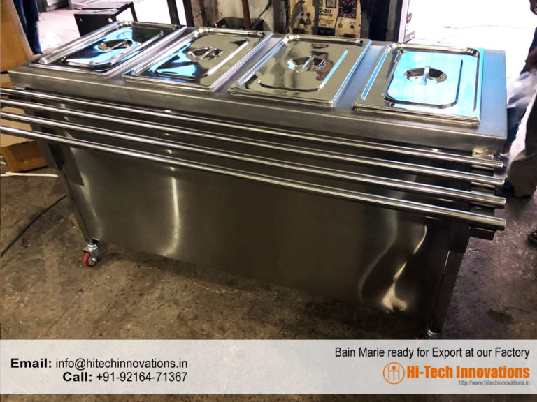 Bain Marie Manufacturer Food Warmer @ ₹5000+ | Hitech Innovations