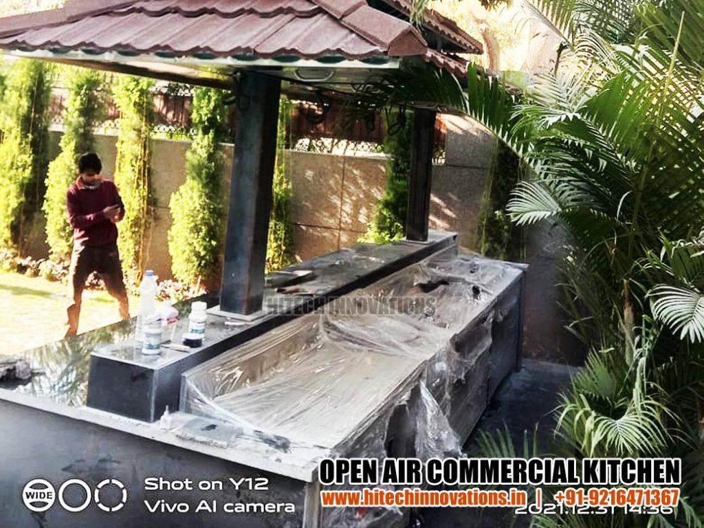 Open Air (Outdoor) Commercial Kitchen Design - Manufacturer | Hitech ...