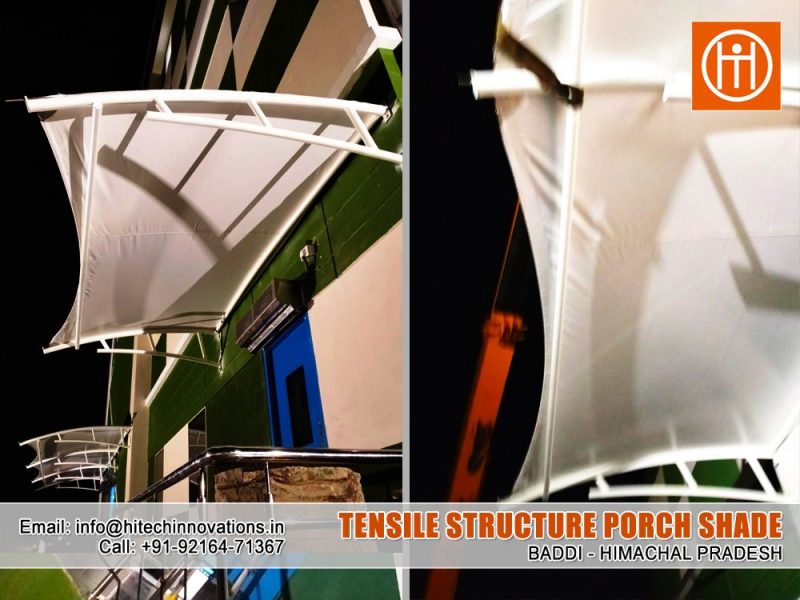 Tensile Structure - Porch Shed Car Shade Baddi, Himachal | Hitech ...