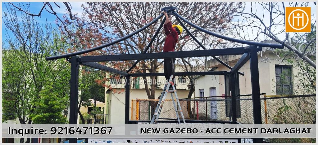 Outdoor Gazebo Manufacturer with Sitting @ Rs.1,26,000 | Hitech Innovations