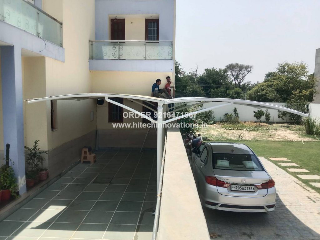Beautiful Multispan Tensile Structure Installation at Aerocity, Mohali ...