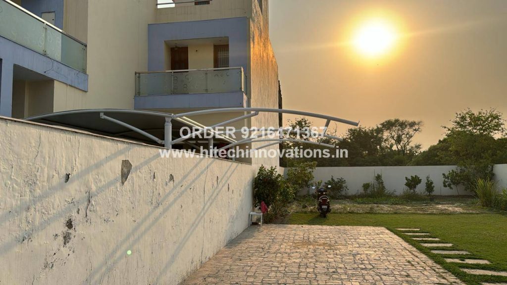 Beautiful Multispan Tensile Structure Installation at Aerocity, Mohali ...