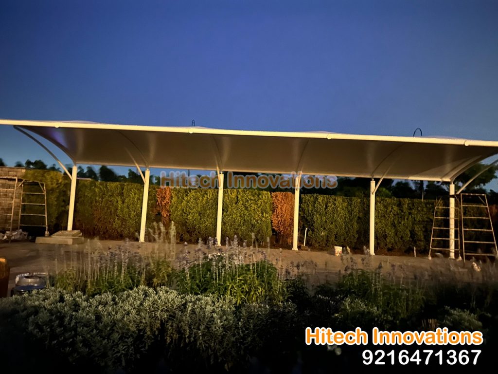 Tensile Structure for Multiple Car Parking in New Chandigarh Mohali ...
