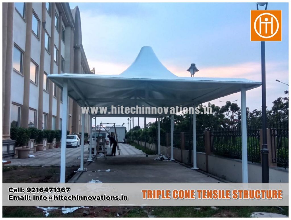 Top Tensile Fabrication Company for Canopy Sheds Awnings | Chandigarh ...